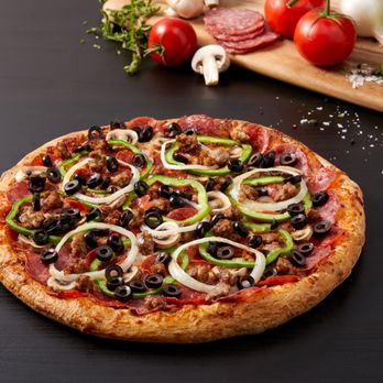 Factory pizza store