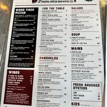 SPRING HOUSE BREWING COMPANY - Updated October 2025 - 277 Photos & 263 ...