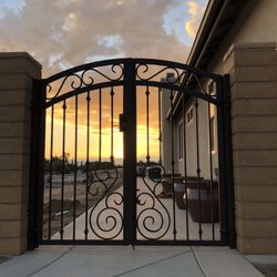 WROUGHT IRON GATES - 451 Photos & 42 Reviews - Fences & Gates - 16860 ...