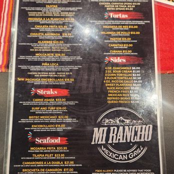 MI RANCHO MEXICAN GRILL - Updated October 2025 - 15 Photos & 12 Reviews ...