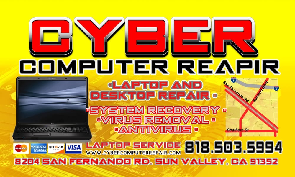 CYBER PC REPAIR - 8204 San Fernando Rd, Sun Valley, California - IT ...
