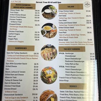 PETE’S CAFE - Updated January 2026 - 409 Photos & 500 Reviews - 3610 ...