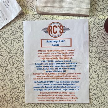 RC’S LUNCH CAR - Updated December 2025 - 74 Photos & 45 Reviews - 505 ...