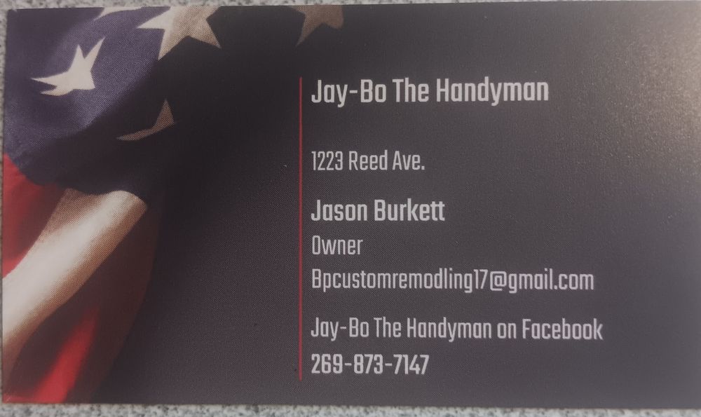 JAY-BO THE HANDYMAN - Updated January 2025 - Request a Quote - 1223 ...