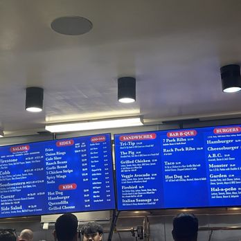 Firestone grill menu store