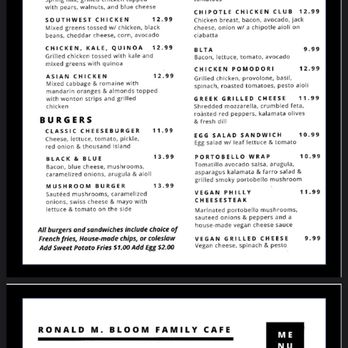 RONALD H BLOOM FAMILY CAFE - Updated October 2025 - 127 San Vicente ...