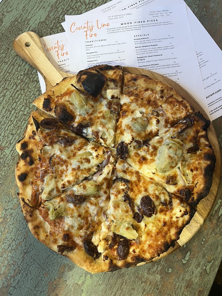 COUNTY LINE FIRE PIZZA - 203 W Railroad Ave, Shelton, Washington ...