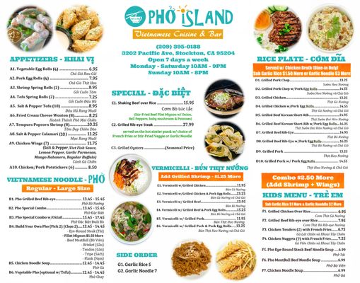 PHO ISLAND - 348 Photos & 224 Reviews - 3202 Pacific Ave, Stockton ...