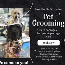 TOP 10 BEST Mobile Dog Grooming in Frederickson, WA - Updated 2026 ...
