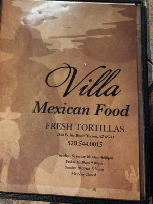 VILLA MEXICAN FOOD - 28 Photos & 118 Reviews - 2840 W Ina Rd, Tucson ...