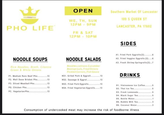 PHO LIFE - Updated July 2025 - 100 S Queen St, Lancaster, Pennsylvania ...