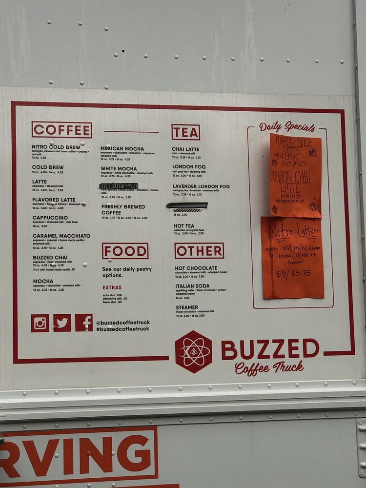 BUZZED COFFEE TRUCK - Updated September 2024 - 38 Photos & 24 Reviews ...