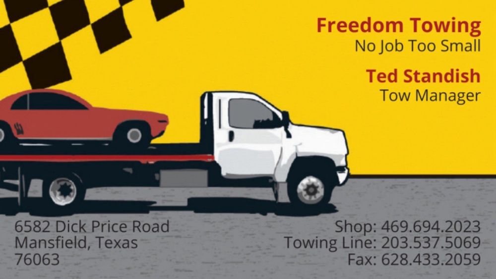 FREEDOM TOWING - Updated November 2024 - 6582 Dick Price Rd, Mansfield, Texas - Roadside ...
