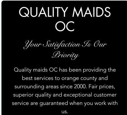 QUALITY MAIDS OC - Updated July 2025 - 24 Photos - Anaheim, California ...