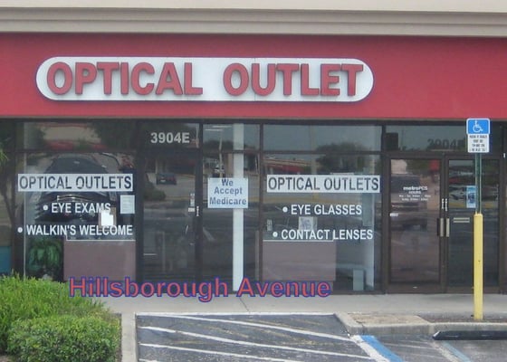 OPTICAL OUTLETS - Updated October 2025 - 3920-A W Hillsborough Ave ...
