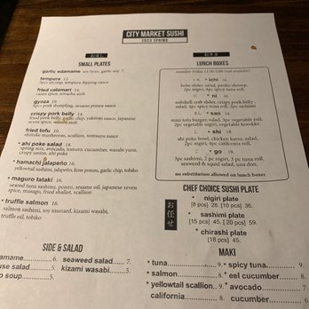 CITY MARKET SUSHI - Updated July 2024 - 636 Photos & 338 Reviews - 315 ...