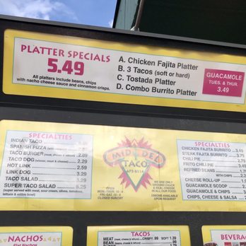 MID DEL TACO - Updated July 2024 - 17 Photos & 38 Reviews - 4320 SE ...