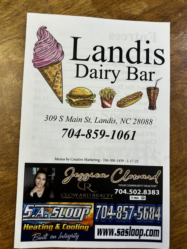 LANDIS DAIRY BAR - Updated December 2025 - 309 S Main St, Landis, North ...