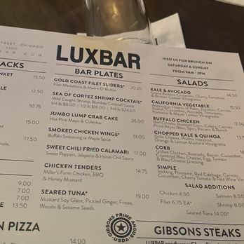 LUXBAR - Updated April 2024 - 860 Photos & 1130 Reviews - 18 E, Chicago ...