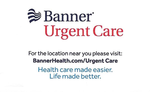 BANNER URGENT CARE - Updated December 2025 - 16 Photos & 99 Reviews ...