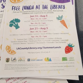 LA COUNTY LIBRARY - LA PUENTE LIBRARY - Updated December 2025 - 44 ...