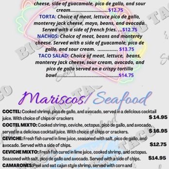 BIG TACO AND SEAFOOD - Updated January 2026 - 100 Photos & 75 Reviews ...