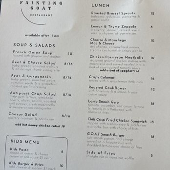 THE FAINTING GOAT - Updated January 2026 - 22 Photos & 18 Reviews - 207 ...