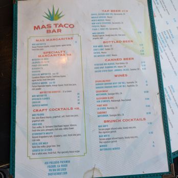 MAS TACO BAR - Updated March 2025 - 731 Photos & 554 Reviews - 3535 ...