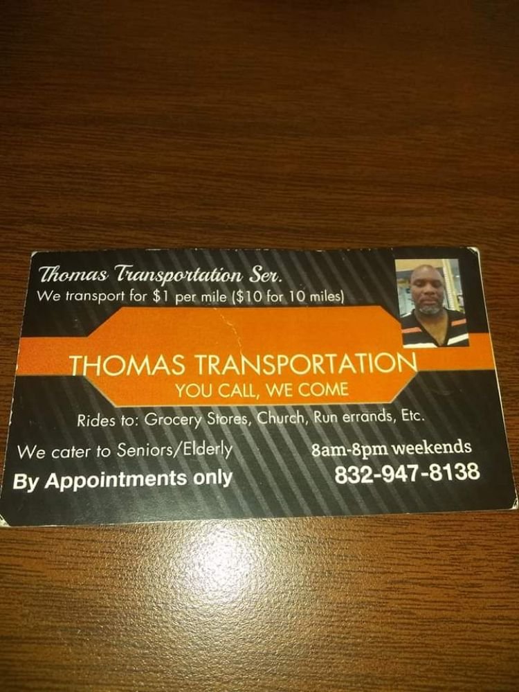 THOMAS TRANSPORTATION SERVICE - Updated December 2024 - Houston, Texas ...