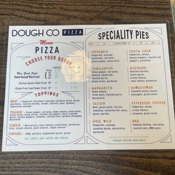 DOUGH CO PIZZA - Updated October 2025 - 11 Photos & 26 Reviews - 2405 ...