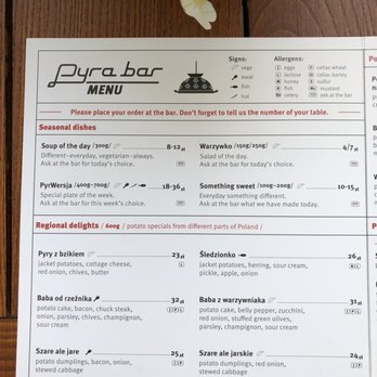 PYRA BAR - Updated April 2024 - 35 Photos & 13 Reviews - ul. Garbary 6 ...