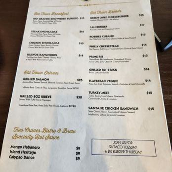 TWO CRANES BISTRO AND BREW - Updated January 2025 - 301 Photos & 277 ...