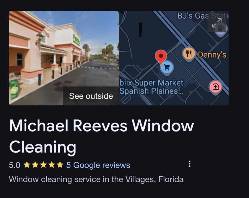 MICHAEL REEVES WINDOW CLEANING - Updated April 2026 - 1576 Bella Cruz ...