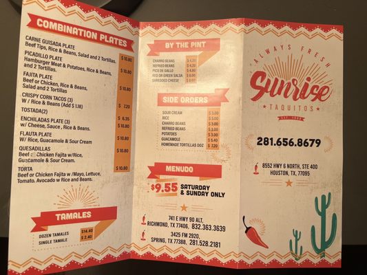 SUNRISE TAQUITOS - Updated October 2025 - 46 Reviews & 40 Photos - 8552 ...