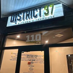 DISTRICT 37 KITCHEN & TAPHOUSE - Updated August 2025 - 196 Photos & 110 ...