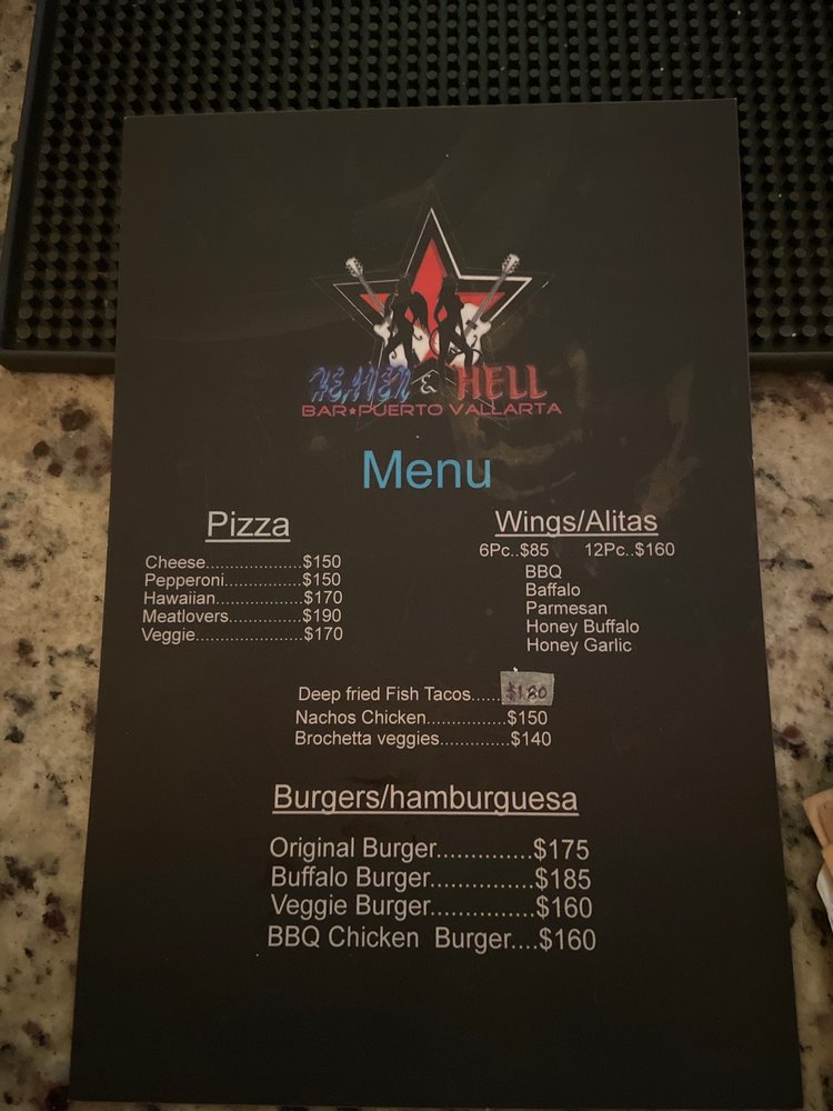 HEAVEN AND HELL BAR - Isla Rio Cuale 3, Puerto Vallarta, Jalisco ...
