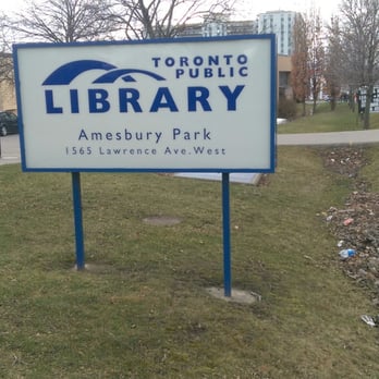 TORONTO PUBLIC LIBRARY - AMESBURY PARK - Updated September 2024 - 1565 ...