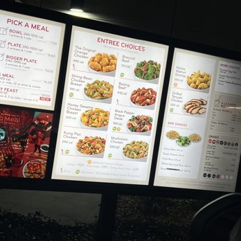 Panda Express Food Prices