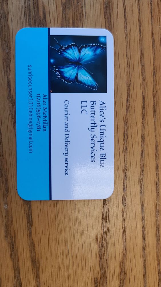 ALICE’S UNIQUE BLUE BUTTERFLY SERVICES - Updated July 2025 - Request a ...