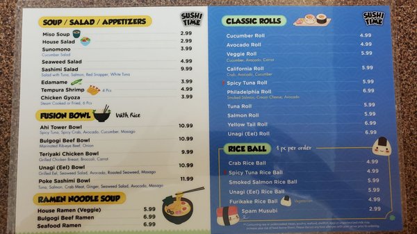 SUSHI TIME - Updated September 2024 - 68 Photos & 135 Reviews - 1638 W ...