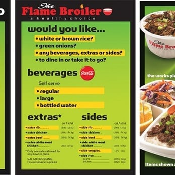 Flame Broiler Menu Nutrition Facts | Besto Blog