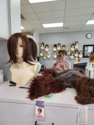 Wig boutique store