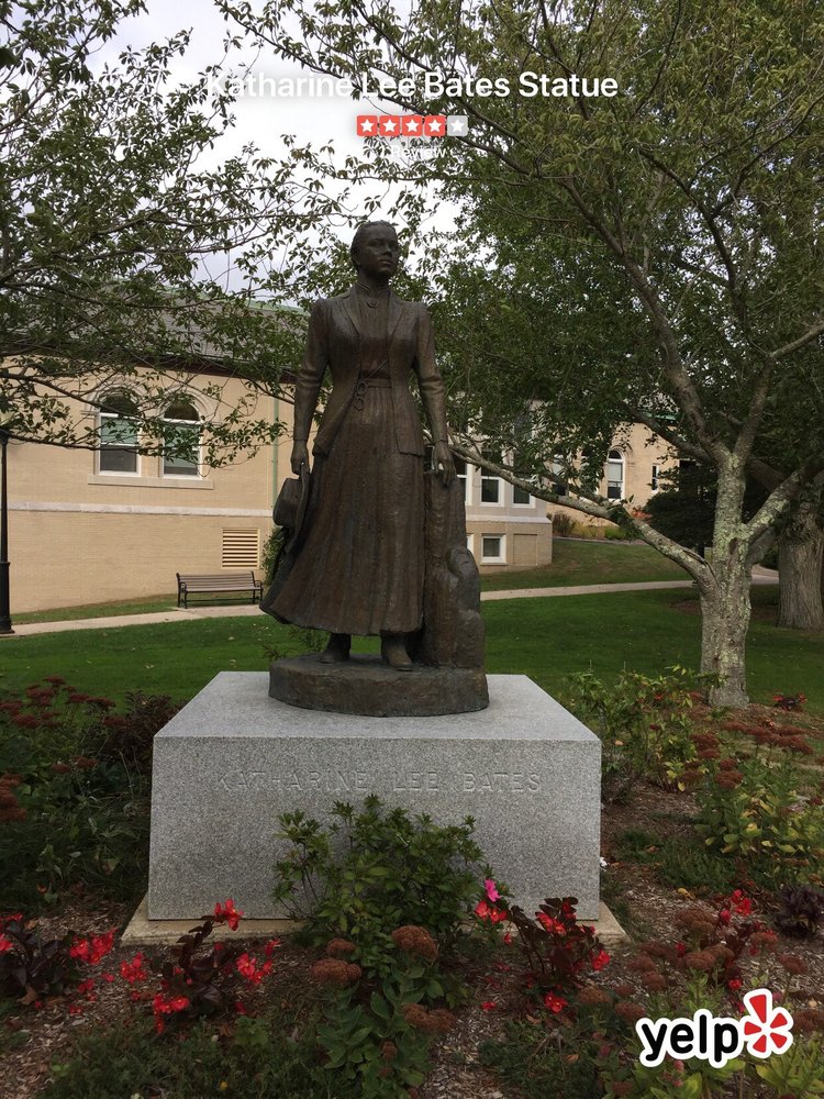 KATHARINE LEE BATES STATUE - Updated March 2026 - 300 Main St, Falmouth ...