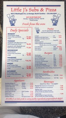 LITTLE J’S PIZZA & SUBS - Updated December 2025 - 10 Photos & 21 ...