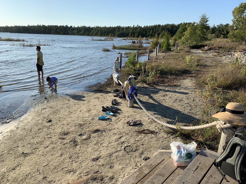 SINGING SANDS BEACH - Dorcas Bay Road, Tobermory, Ontario - Beaches - Yelp