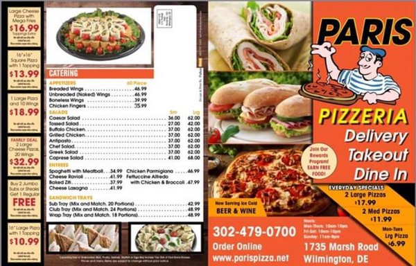 PARIS PIZZA - Updated December 2025 - 23 Photos & 50 Reviews - 1735 ...