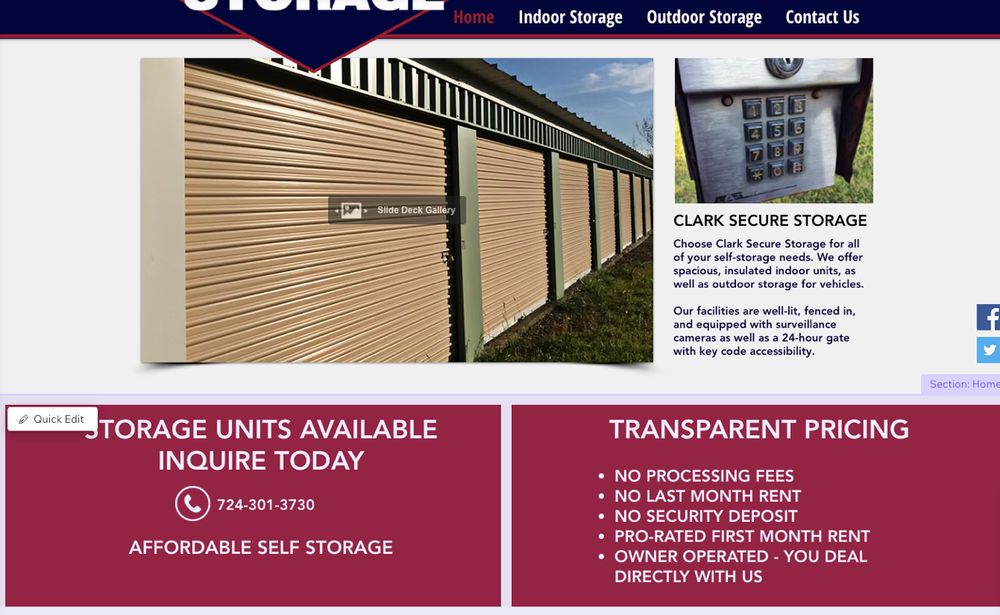 CLARK SECURE STORAGE - Updated April 2026 - 12 Photos - 2659 Lake Rd ...