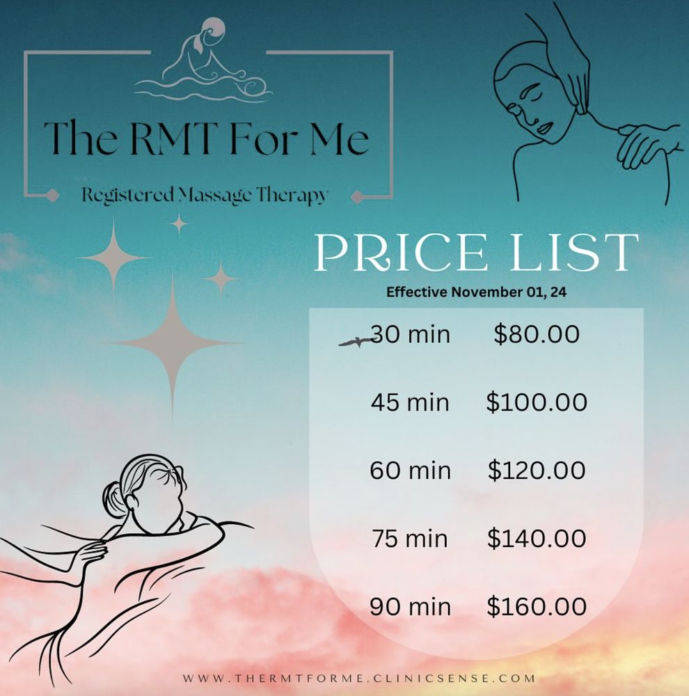 THE RMT FOR ME - Updated December 2025 - Request an Appointment - 4501 ...