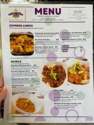 CREOLE 2 GEAUX - 401 N Front St, Columbus, Ohio - Cajun/Creole ...