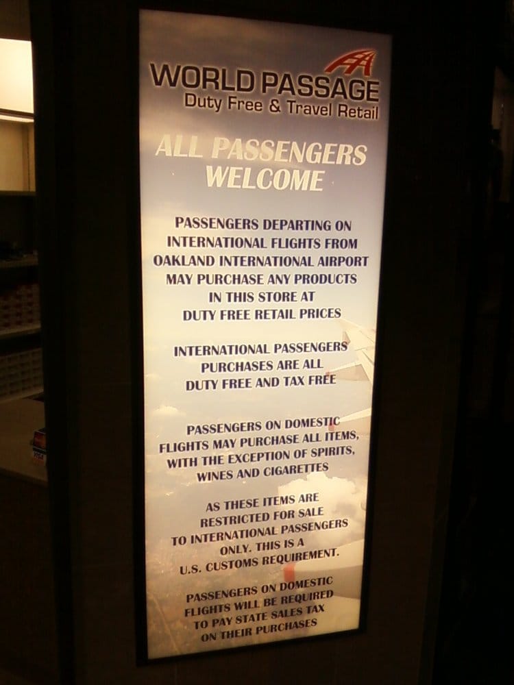 WORLD PASSAGE OAKLAND DUTY FREE - Updated August 2025 - 10 Reviews - 1 ...